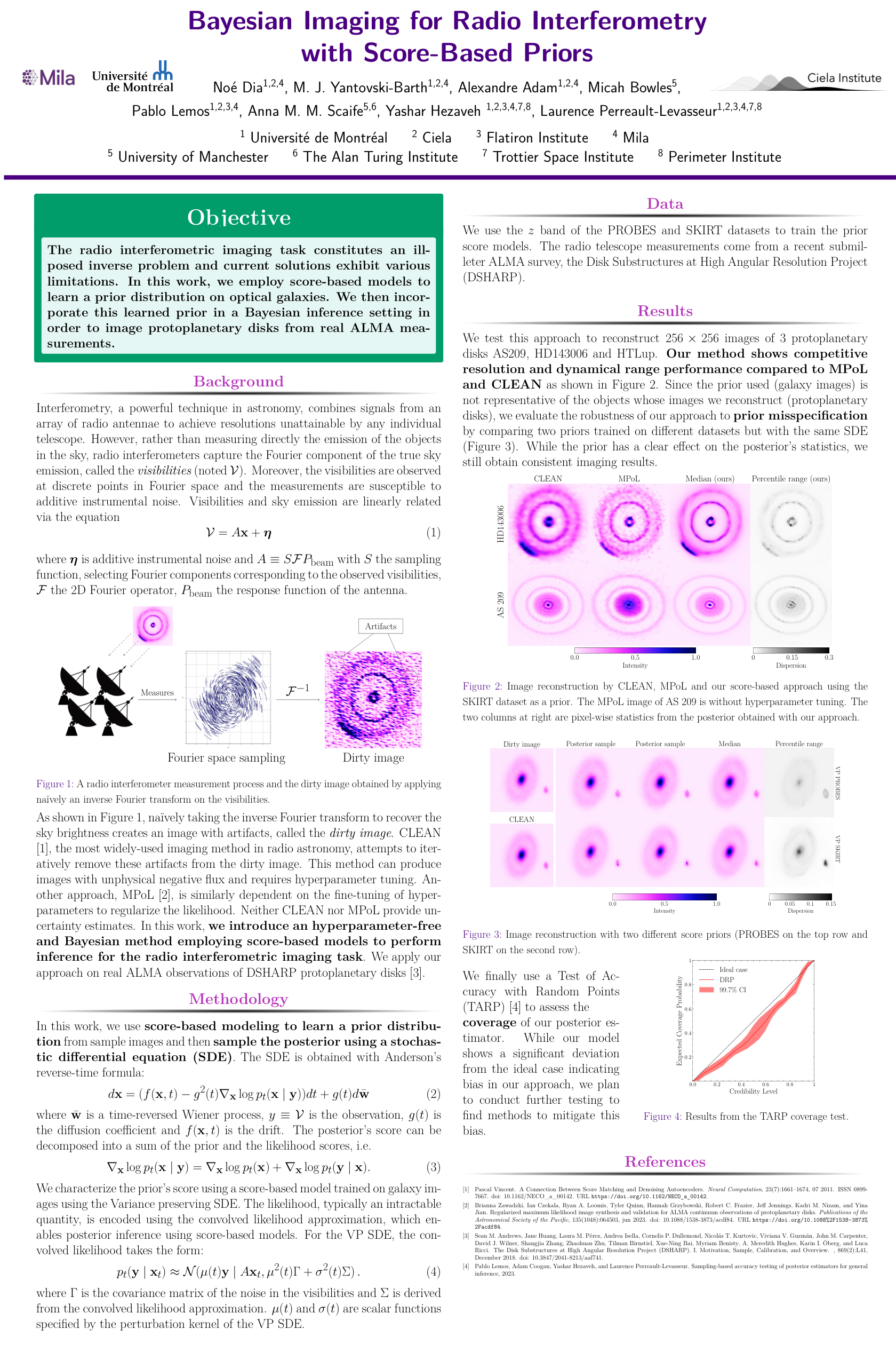 NeurIPS Bayesian Imaging for Radio Interferometry with Score-Based Priors